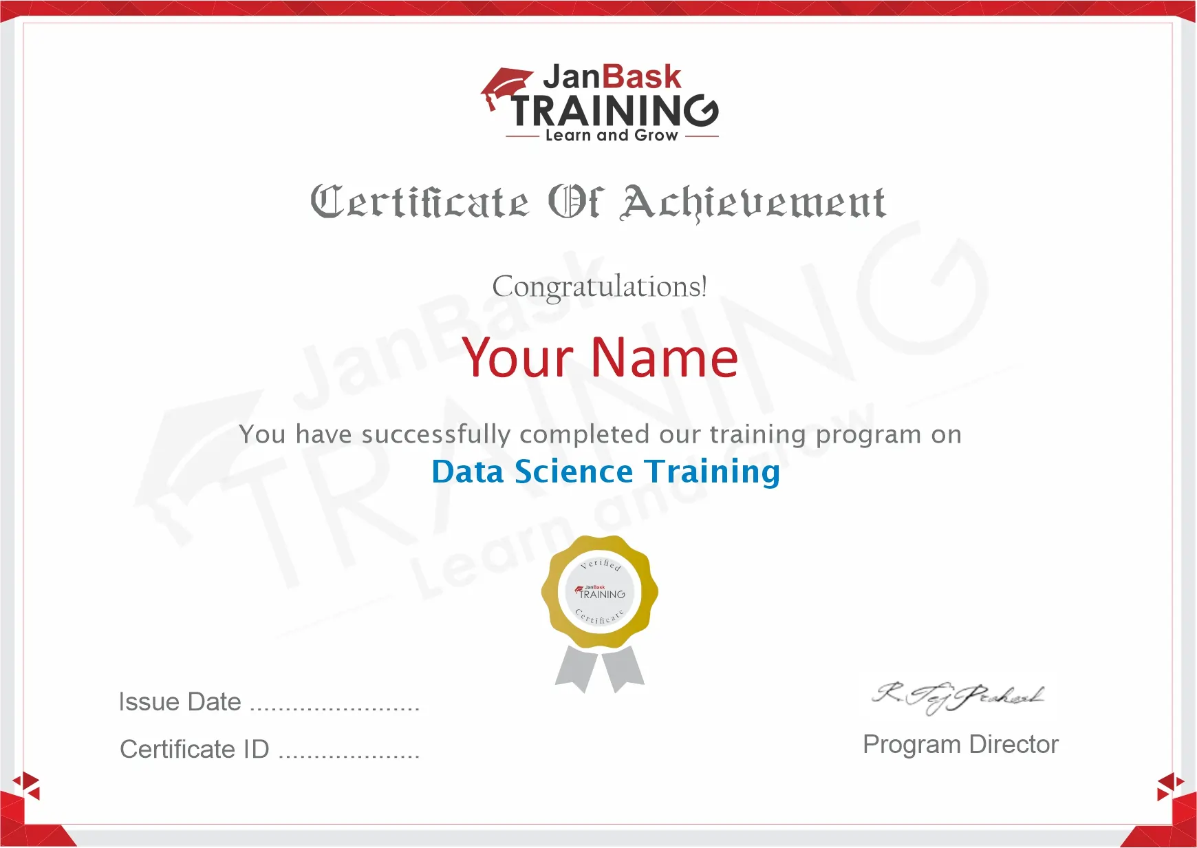 Data Science Online Certification Course | JanBask Training